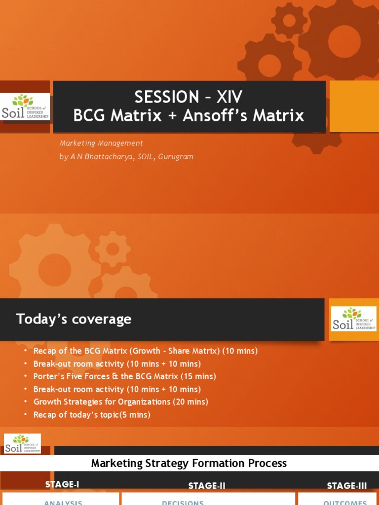 BCG vs Ansoff Matrix in Marketing Strategy | PDF