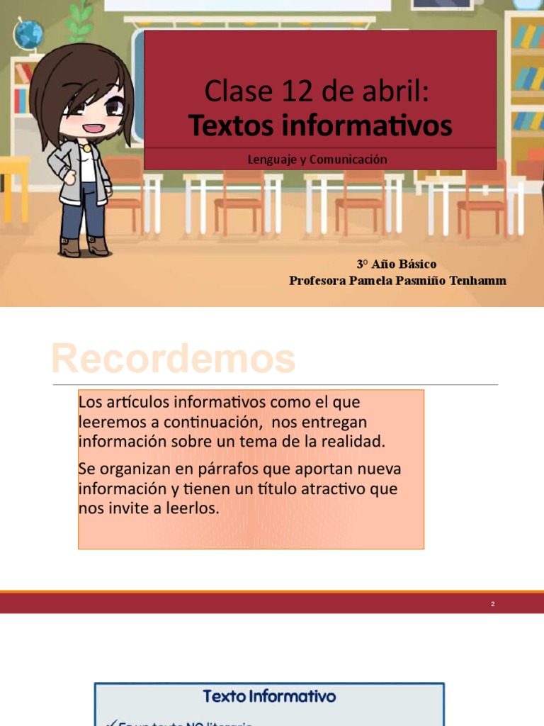 15 Textos Informativos | PDF