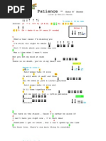 Guns N' Roses "Patience" Tab | PDF