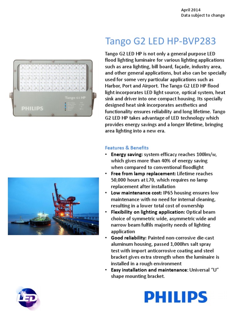 1433149910tango G2 - BVP283 | PDF | Lighting | Building Engineering