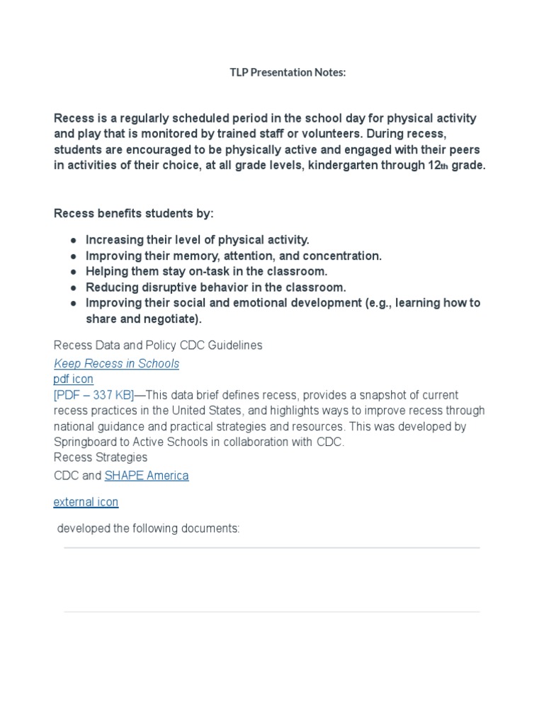 TLP Notes | PDF | Teachers | Classroom