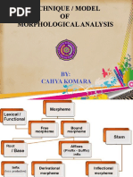 Morphological Trees in English Compounds | PDF | Morphology ...