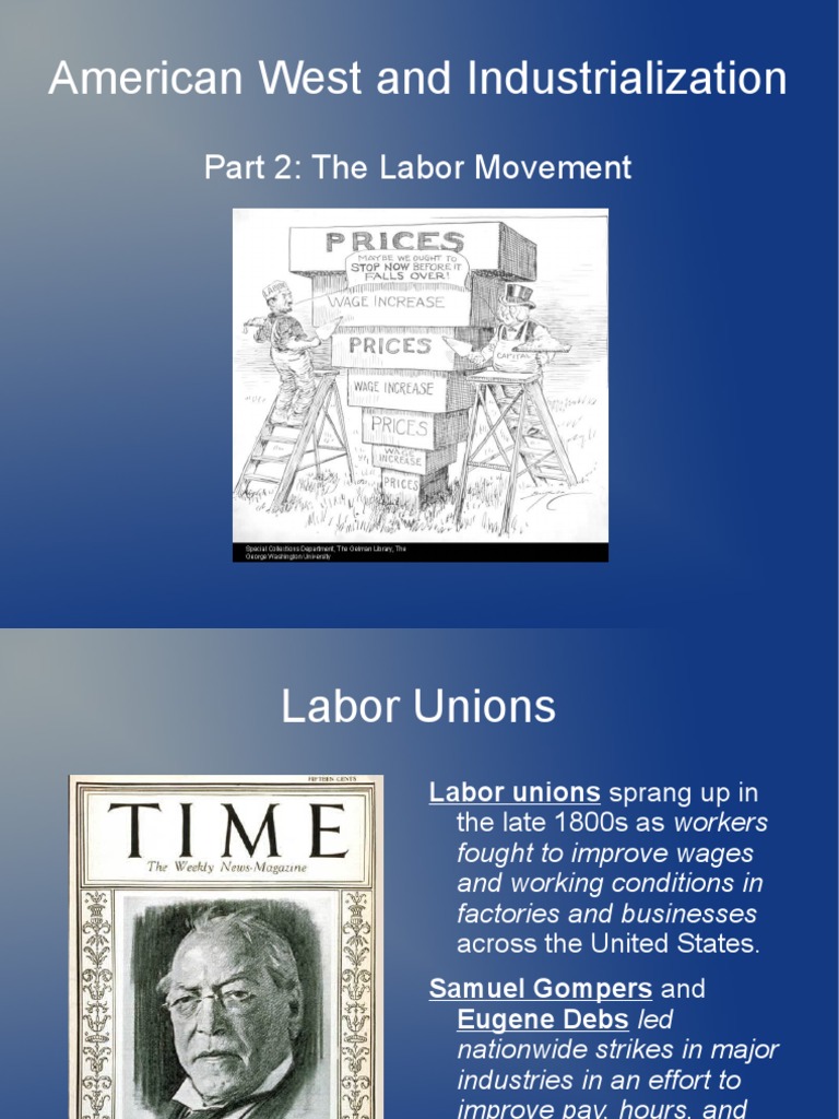 American West and Industrialization Part 2 | PDF | Strike Action ...