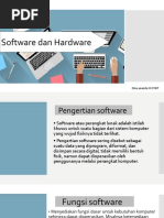 Makalah Hardware, Software, Dan Brainware Komputer | PDF