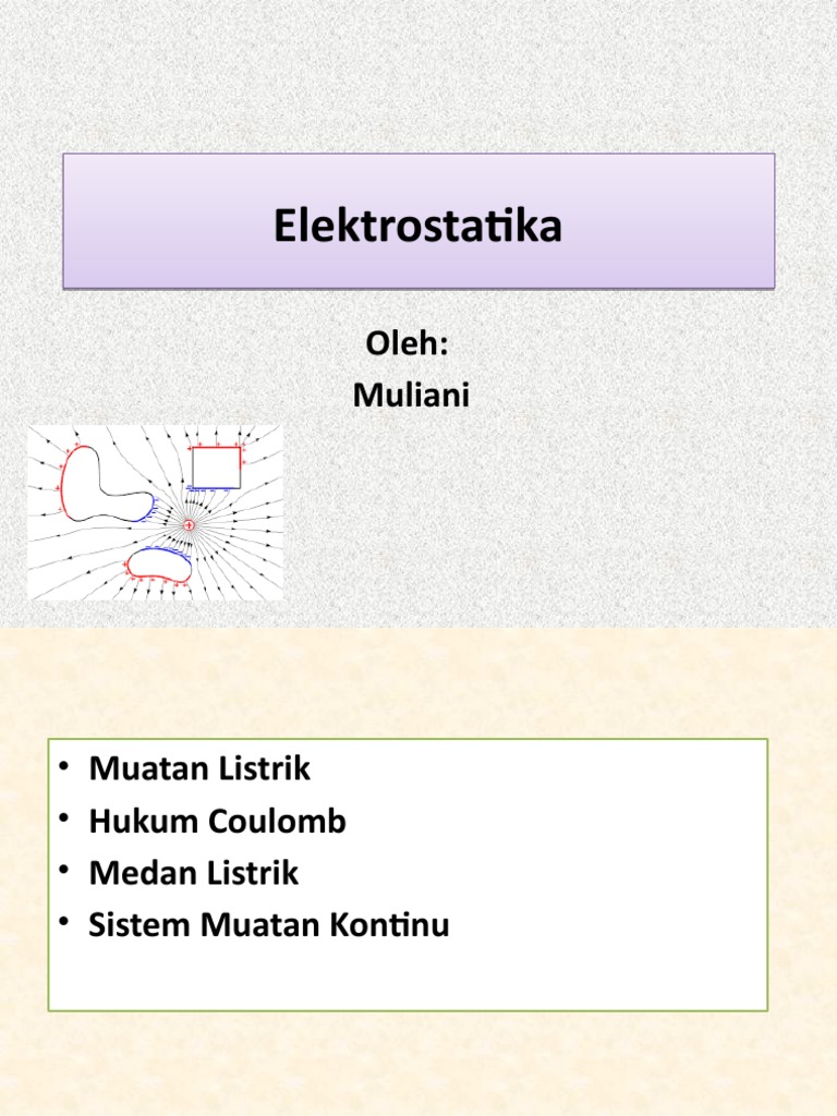 Elektrostatika | PDF | Sains & Matematika