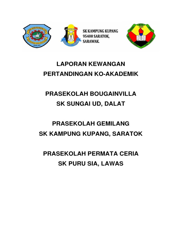 Laporan Kewangan Program | PDF