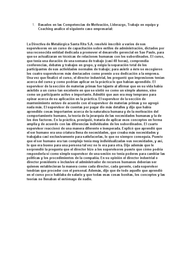 Basados en Las Competencias de Motivación | PDF | Motivación | Motivacional