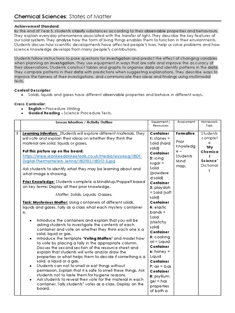 Chemical Science Unit | Download Free PDF | Liquids | Viscosity