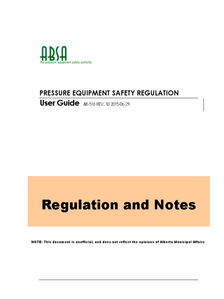 Pesr 2006 049 Userguide | PDF | Boiler | Pipe (Fluid Conveyance)