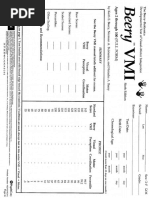 Beery Standard Score Interpertation | PDF