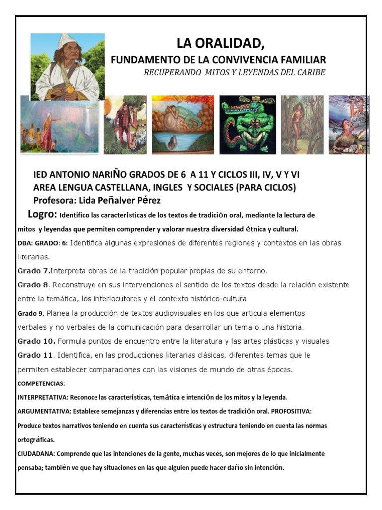 Guia Mito y Leyenda | PDF | Leyendas