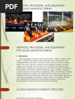 Glass Process Flow Chart | PDF | Glasses | Homogeneous Chemical Mixtures