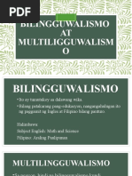 Script NG Maikling Dula (Iba't Ibang Antas NG Wika) | PDF