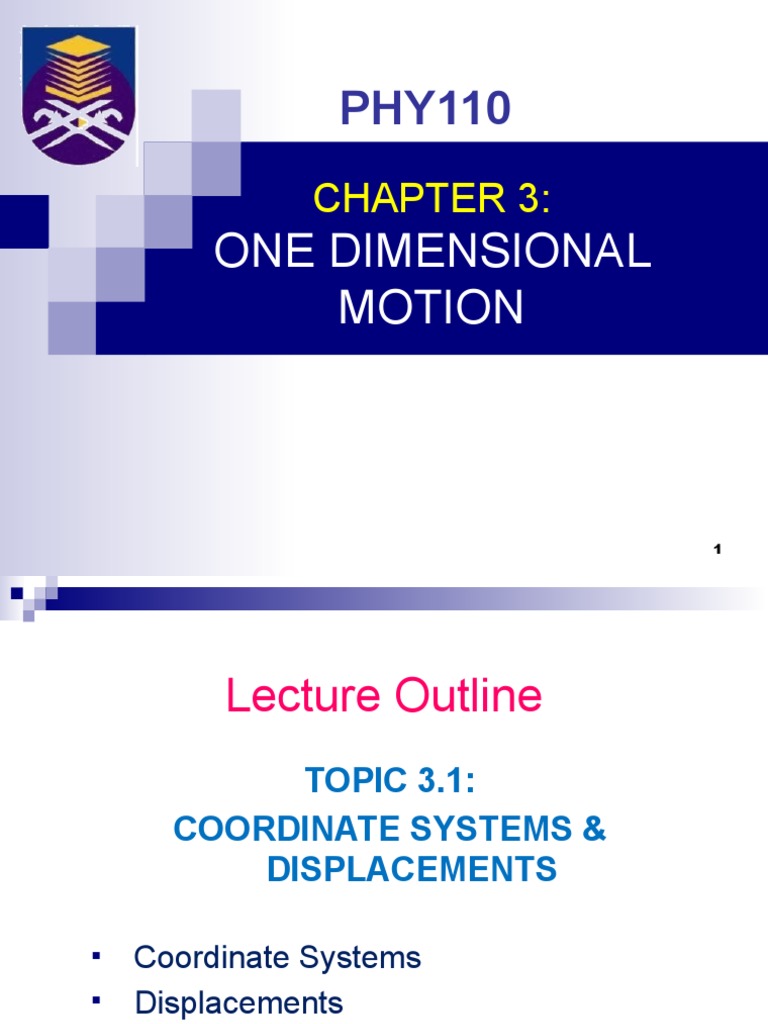 Phy110 Chapter 3 | PDF | Velocity | Speed