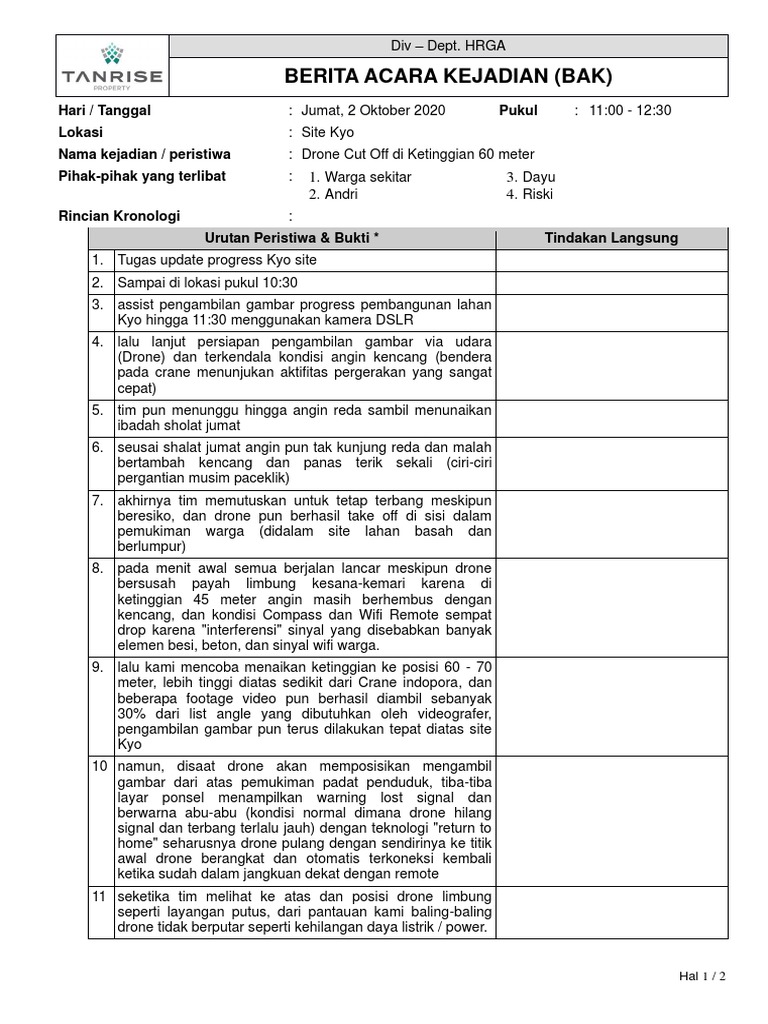 Insiden Drone Jatuh di Site Kyo | PDF | Sains & Matematika | Komputer