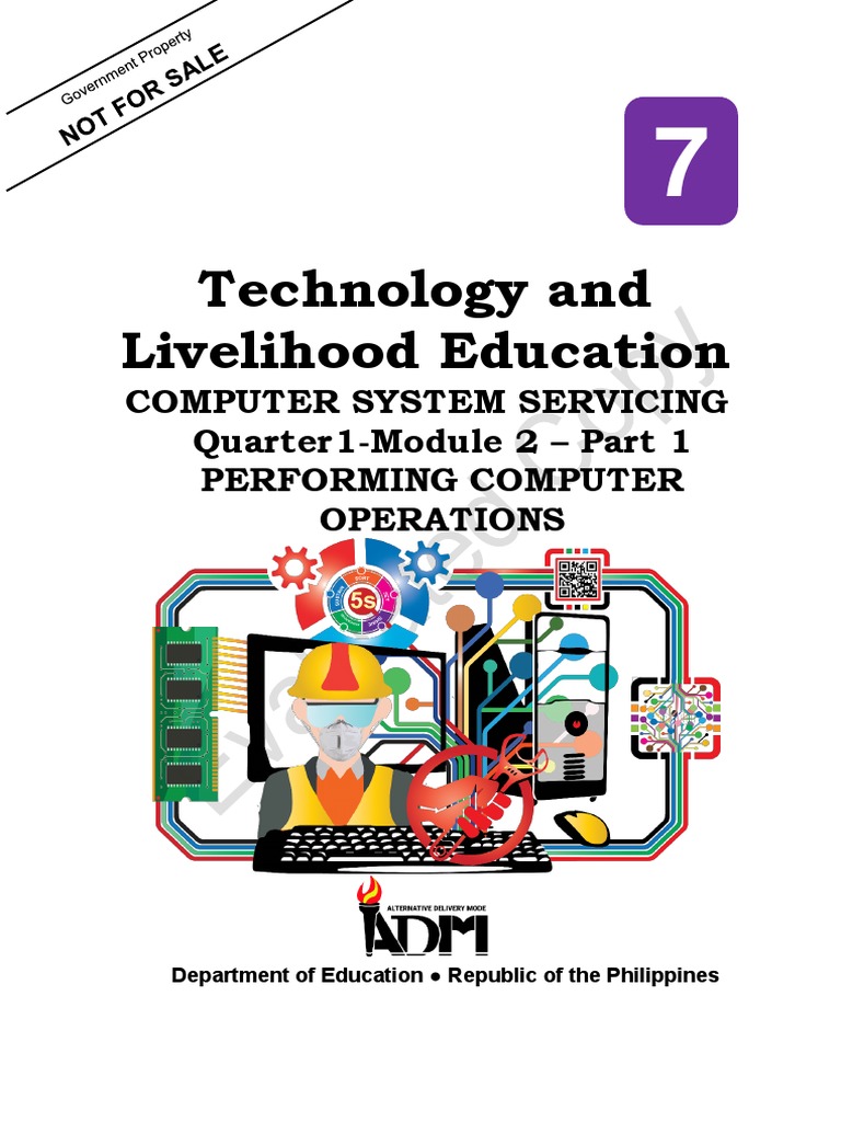 Tle7 Css Mod2 Part1 Performing Computer Operation Version3 1 Pdf Computer Data Storage