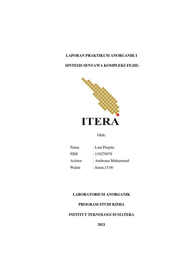 LTSK LaniPuspita 119270078 M3 | PDF | Sains & Matematika