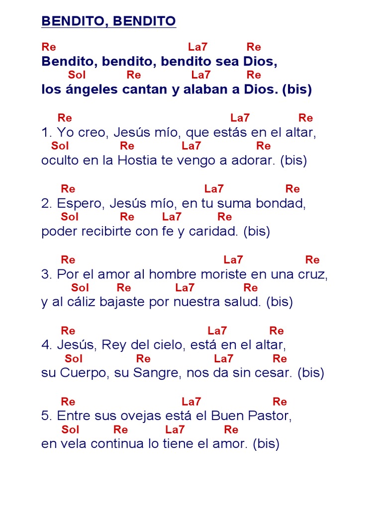 Bendito Bendito | PDF