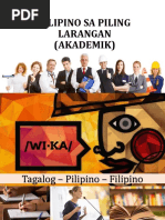 Akademikong Sulatin - Layunin, Gamit, Katangian, at Anyo | PDF