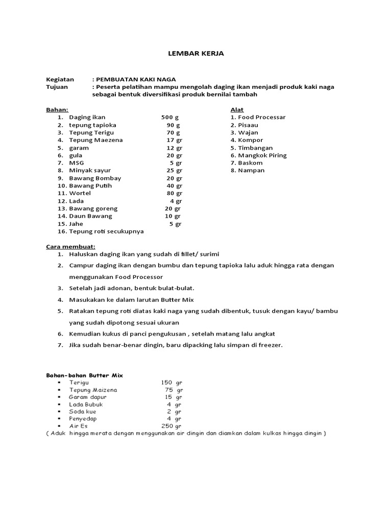 JOBSHEET Pelatihan | PDF