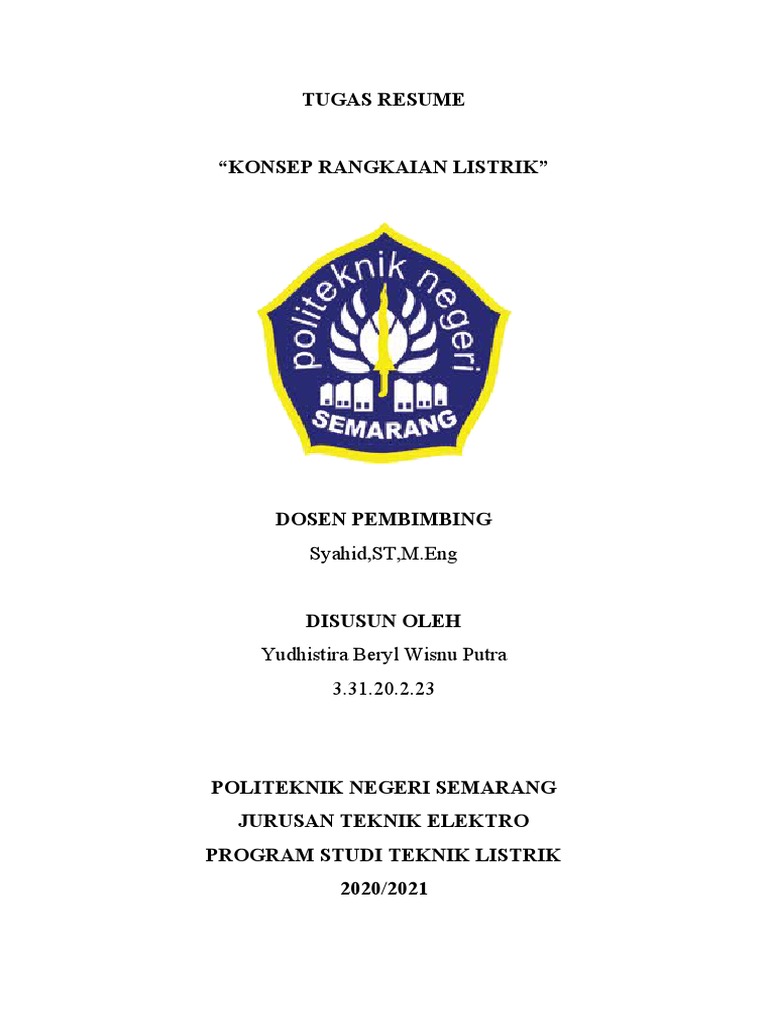 Tugas Resume 1 | PDF