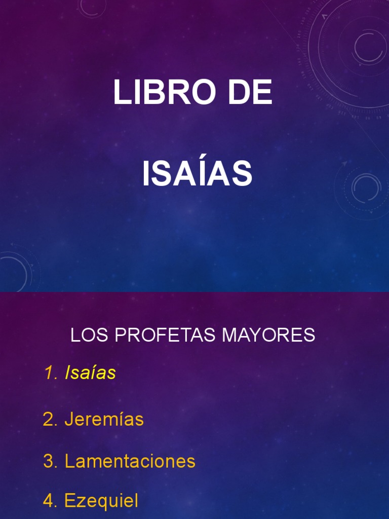 Libro de Isaias | PDF | Isaias | Libro de Isaías