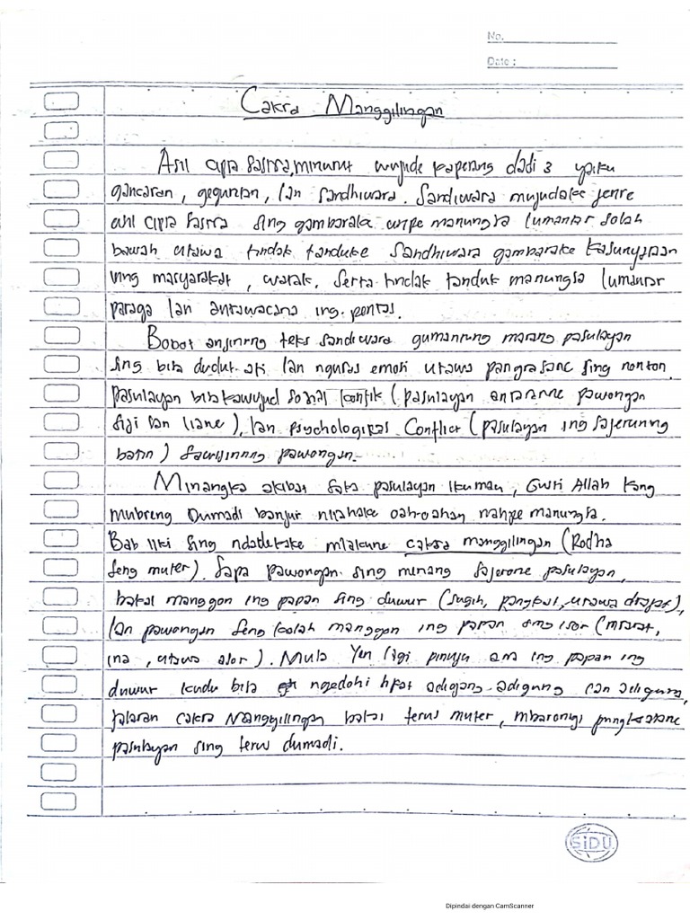 Cakra Manggilingan (Ikbal Maulana - 16) | PDF