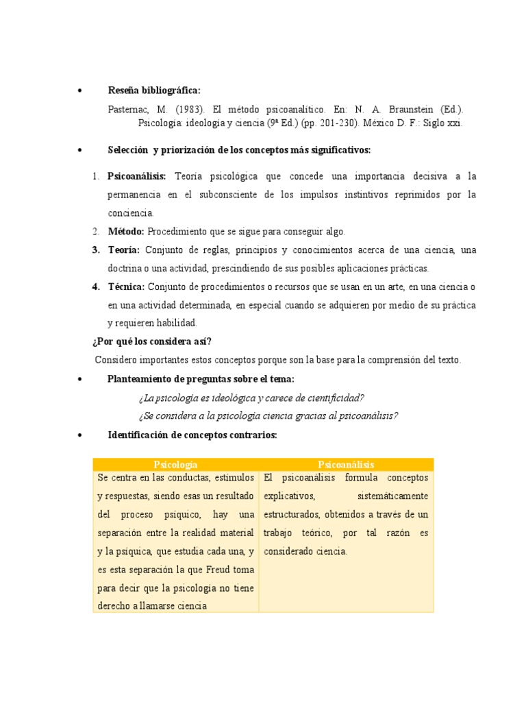 #10 Braunstein | PDF | Psicoanálisis | Teoría