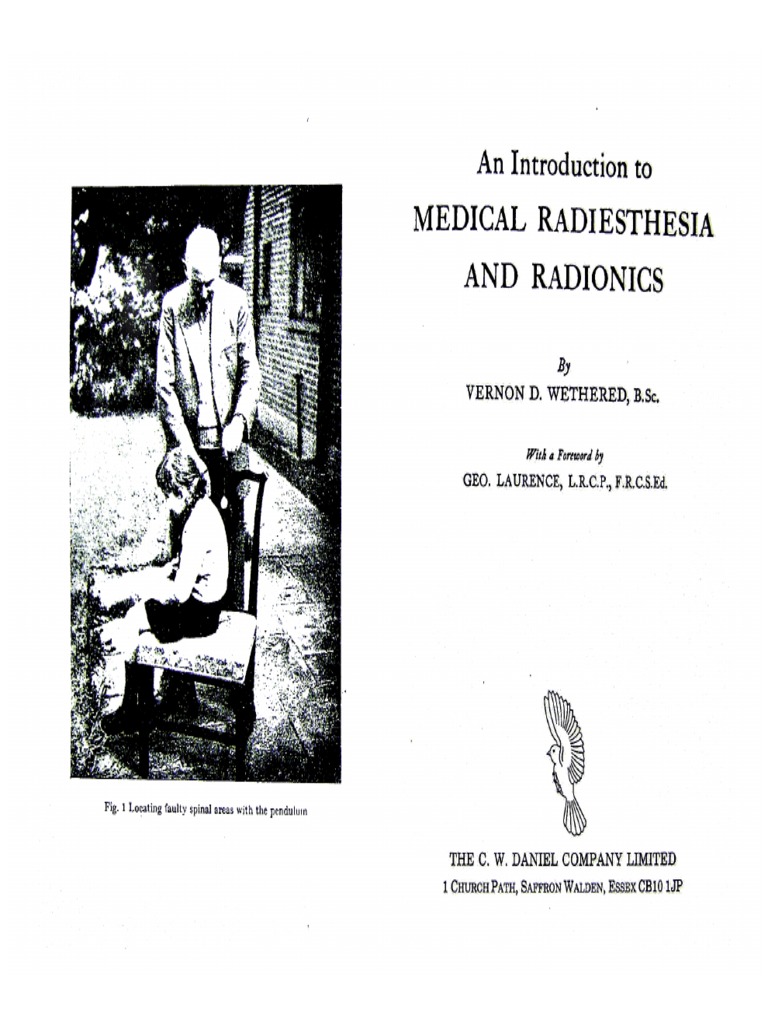 An Introduction To Medical Radiesthesia & Radionics (PDFDrive) | PDF
