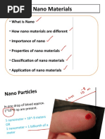 Nano Chemistry Notes - B. E I Year-1 | PDF | Nanomaterials | Nanotechnology