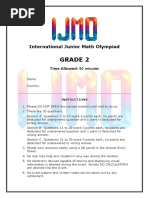 Prepare For Amo - Grade 3 | PDF