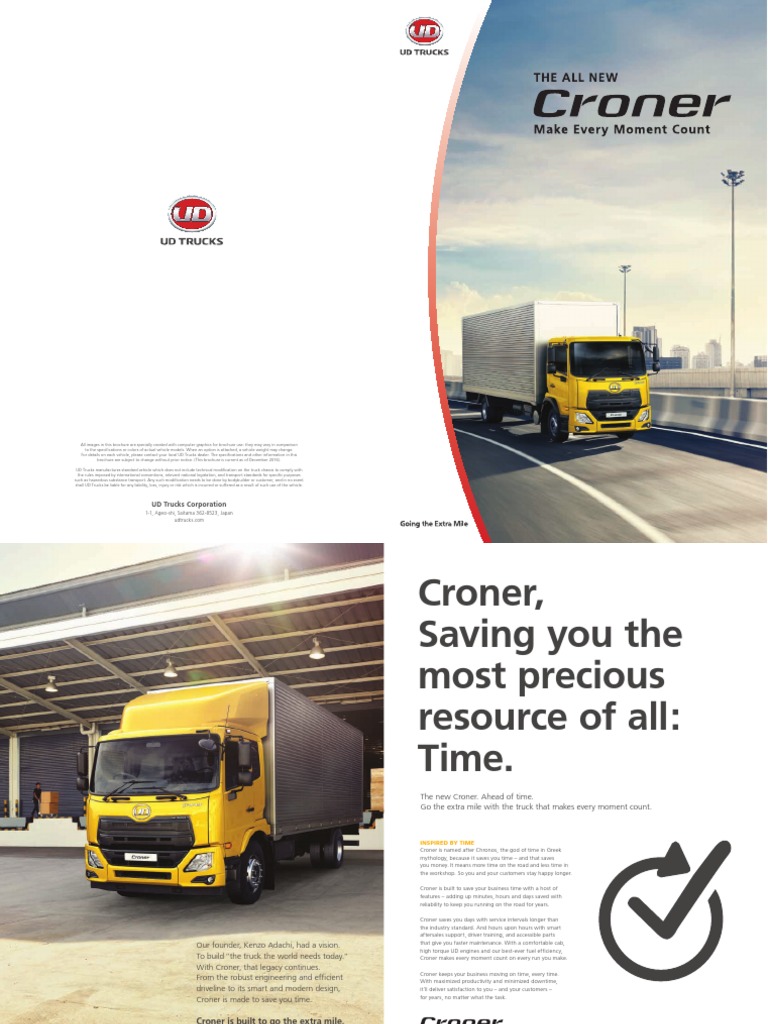 Ud Croner Brochure v10 | PDF | Automatic Transmission | Transmission ...
