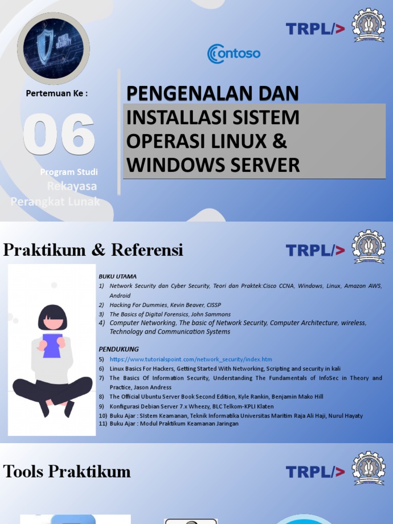 Pengenalan Dan Instalasi Sistem Operasi Server Linux Windows | PDF