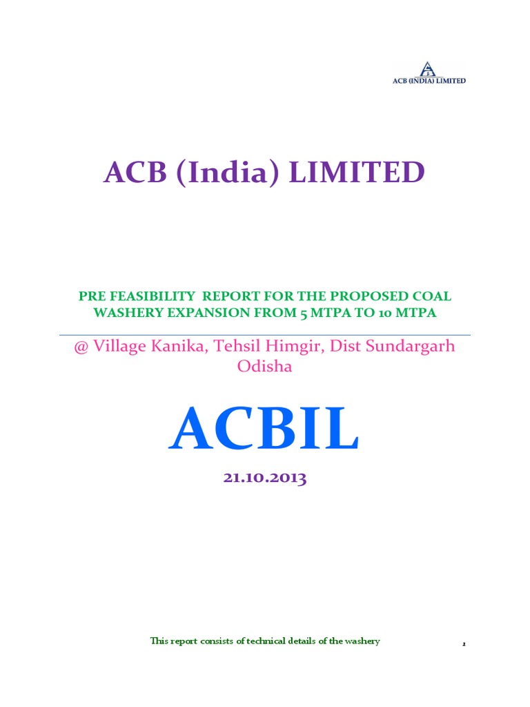 Acbi India | PDF | Coal | Nature