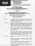 SK Koperasi Desa Merah Putih Gegerbitung | PDF