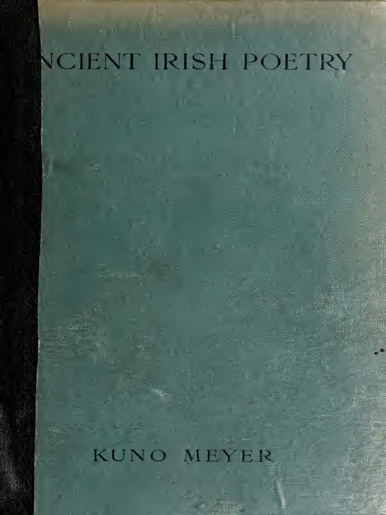 Ancient Irish Poetry | PDF | Bard | Poetry