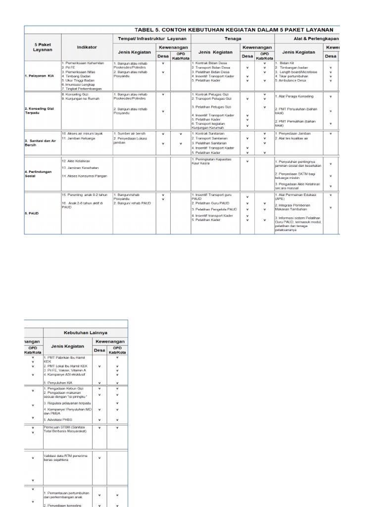 Format FGD Dan Rembuk Stunting | PDF