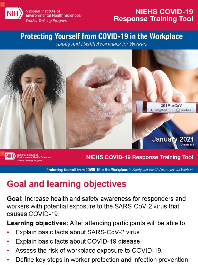 Covid 19 Training Tool v3 01.05.2021 508 | PDF | Influenza ...