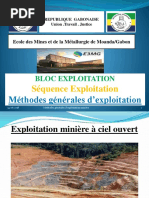 Méthode d'Exploitation Minérale Horizontale | PDF | Exploitation minière