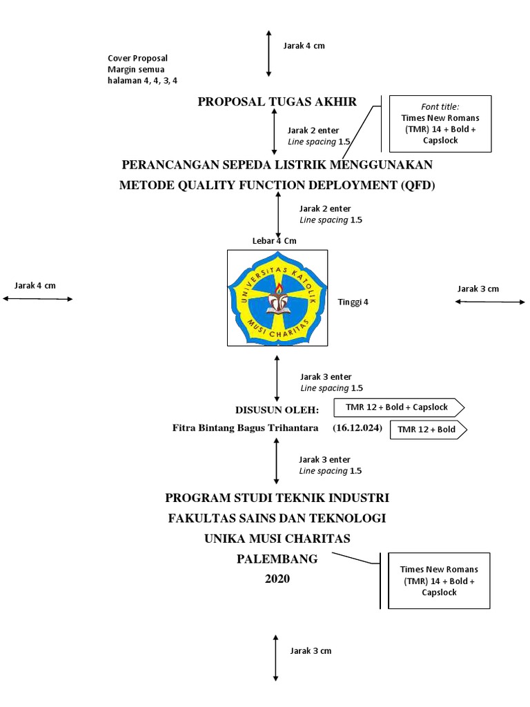 Contoh Format Proposal Kirim | PDF