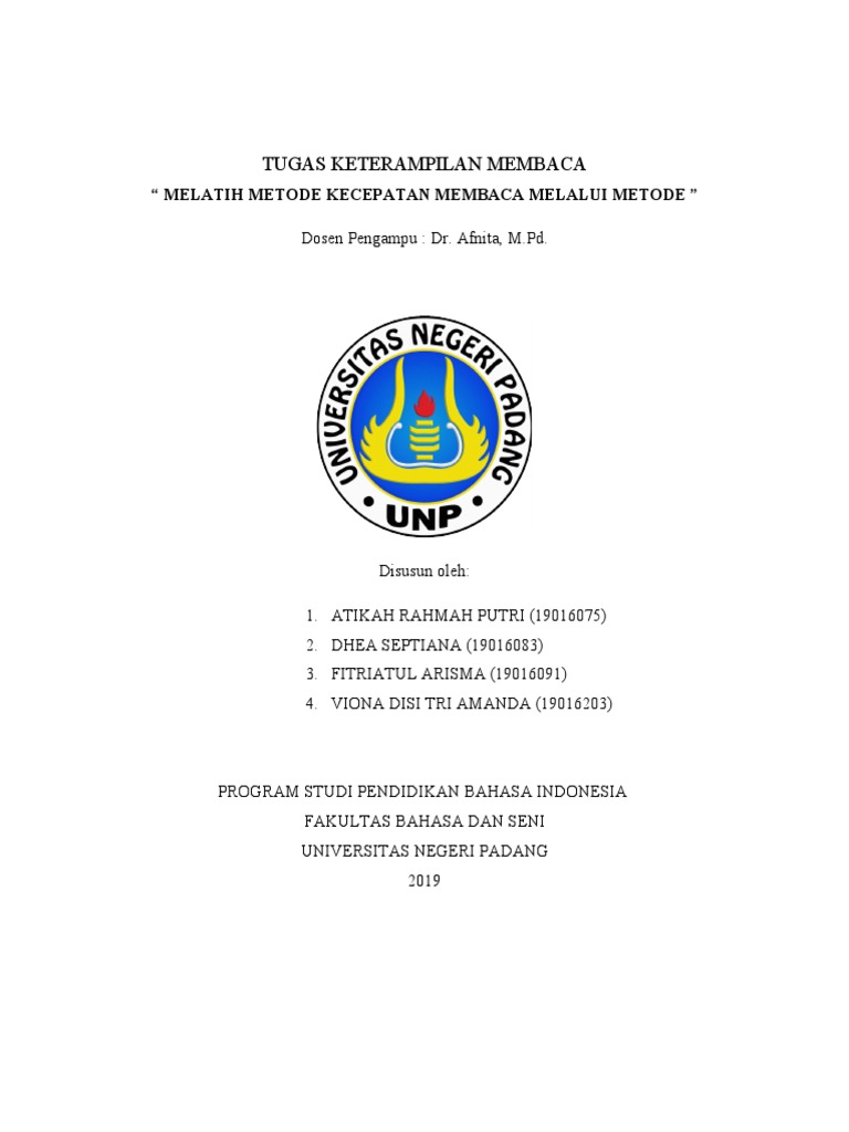 Makalah Keterampilan Membaca | PDF