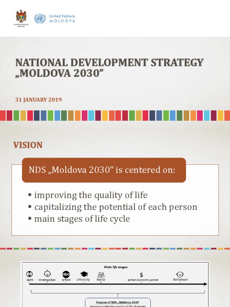 Presentation of The National Development Strategy "Moldova 2030" | PDF ...
