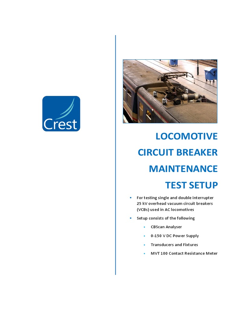 Loco Breaker Test System | PDF | Locomotives | Electrical Network