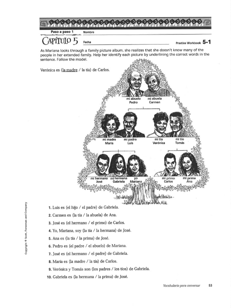 Chapter 5 Workbook | PDF