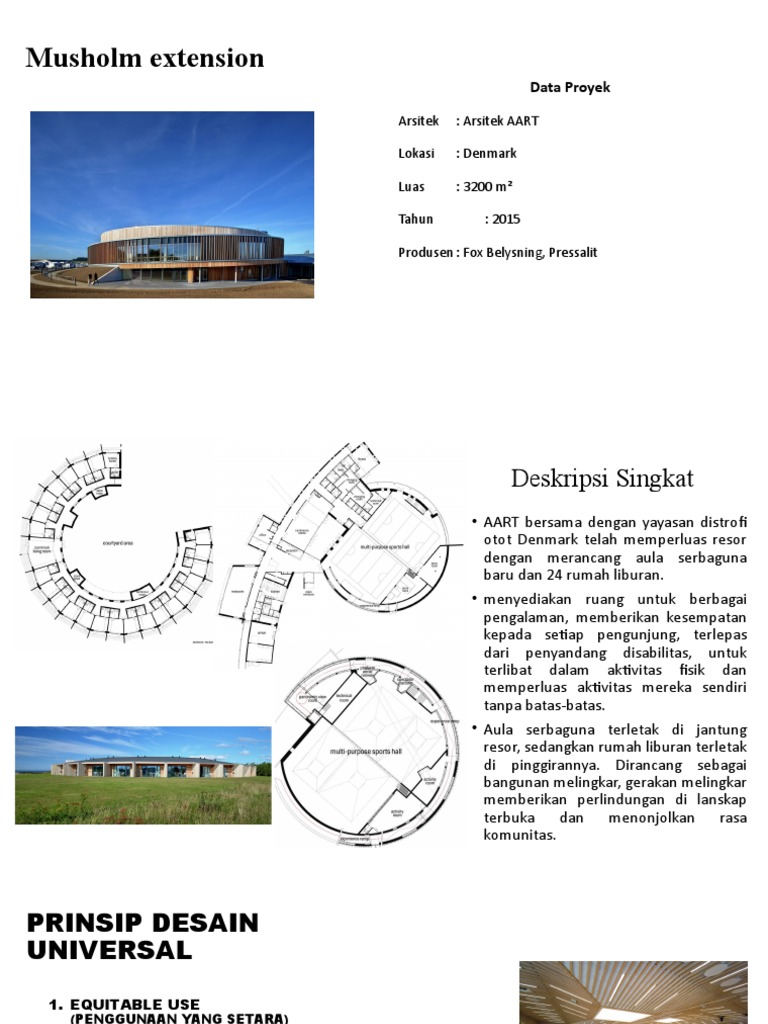 Ekstensi Musholm: Desain Inklusif di Denmark | PDF | Seni