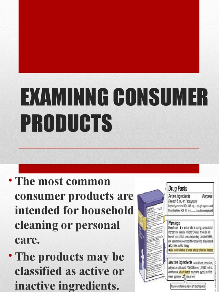 Overview of Household Cleaning Products | PDF