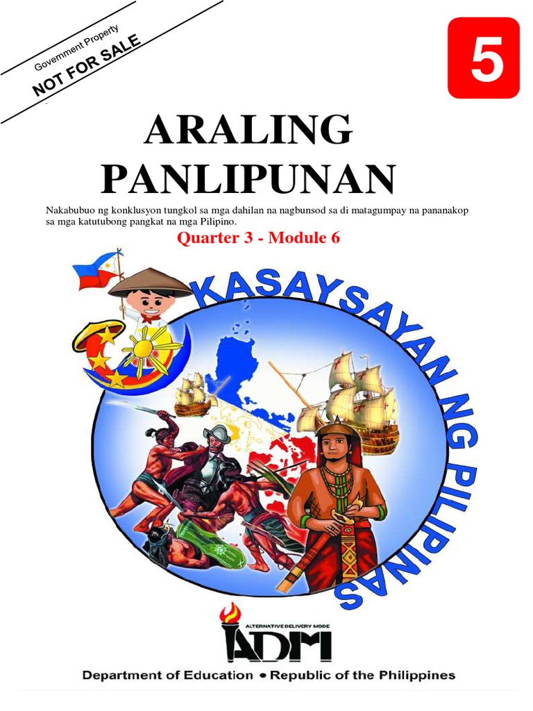 Araling Panlipunan: Quarter 3 - Module 6 | PDF