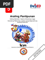 AP4 Q1 Mod5 Mga Salik Na May Kinalaman Sa Klima NG Bansa Version3 | PDF