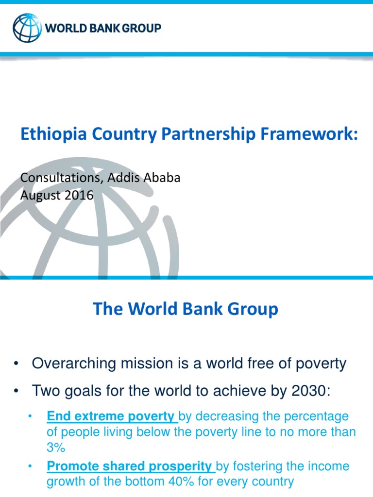 Supporting Inclusive Growth and Shared Prosperity: The World Bank Group ...