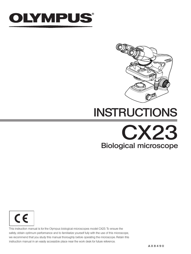 Instructions: Biological Microscope | Download Free PDF | Aperture ...